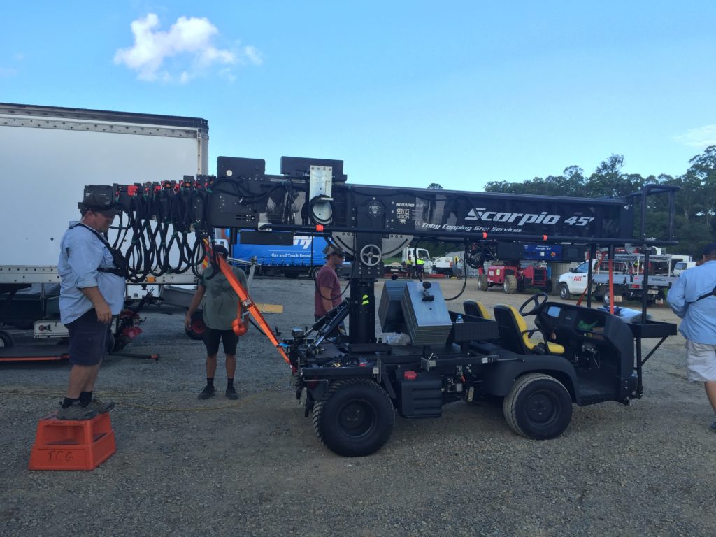 Vehicles and cranes for filming - Purchase of SCORPIO 45 - Scorpio