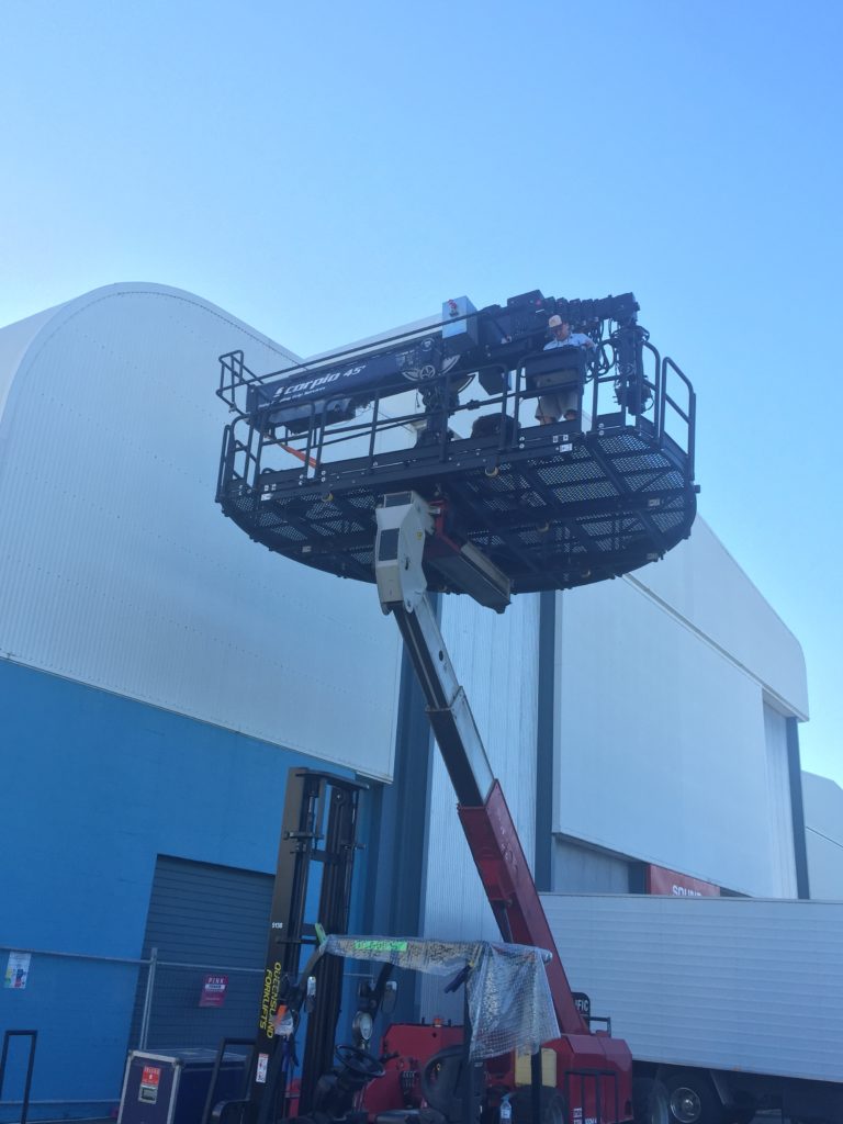 Vehicles and cranes for filming - Purchase of SCORPIO 45 - Scorpio