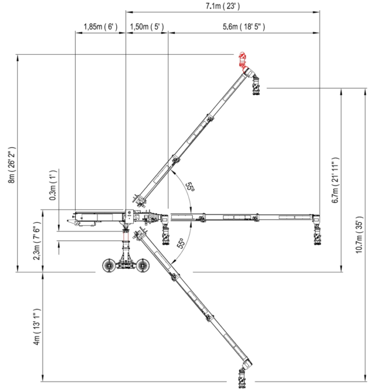 Vehicles and cranes for filming - Purchase of SCORPIO 23 - Scorpio